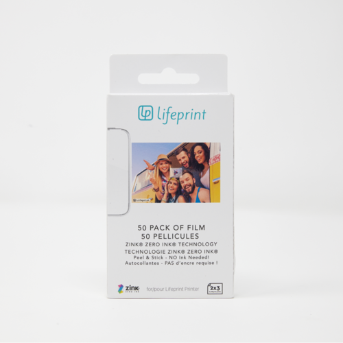 Lifeprint Photo Paper - Sticky Back 50-Pack, for 2x3 printer ...